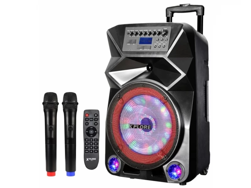 Prenosni karaoke sistem 600W Danza XPLORE
Prenosni karaoke sistem 600W Danza XPLORE