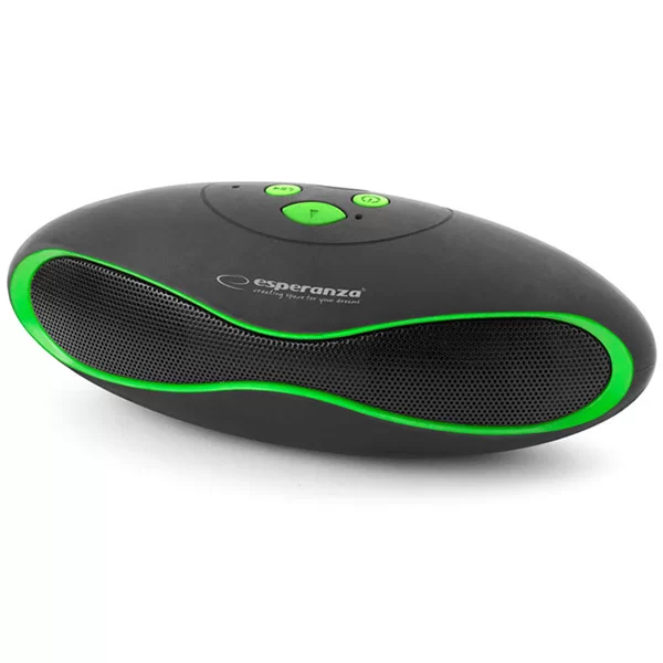 Bluetooth zvučnik crno-zeleni Esperanza EP117KG
Bluetooth zvučnik crno-zeleni Esperanza EP117KG