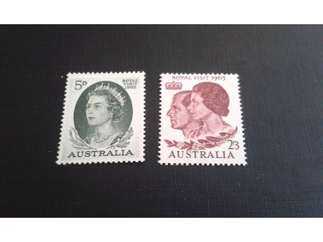 Australija royal visit serija iz 1963. god.