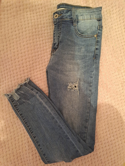 Farmerke skinny high waist