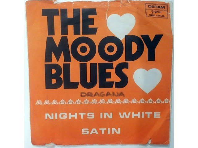 SP MOODY BLUES - Nights In White Satin (1972) 2.pres G+