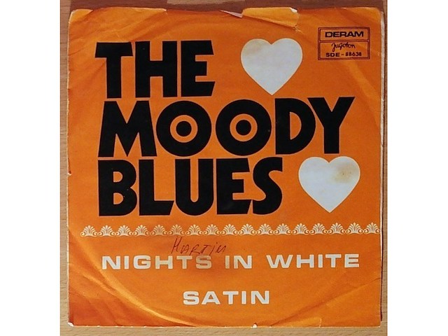 SP MOODY BLUES - Nights In White Satin (1972) 2.pres VG