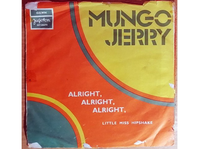 SP MUNGO JERRY - Alright, Alright, Alright (`73) 1.pres