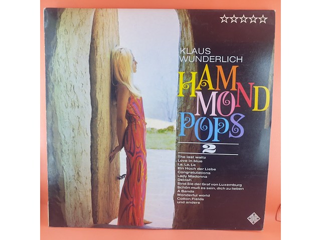 Klaus Wunderlich ‎– Hammond Pops 2, LP