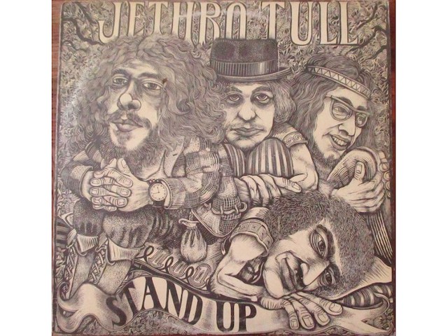 Jethro Tull-Stand Up Made in France Reissue LP (1980)