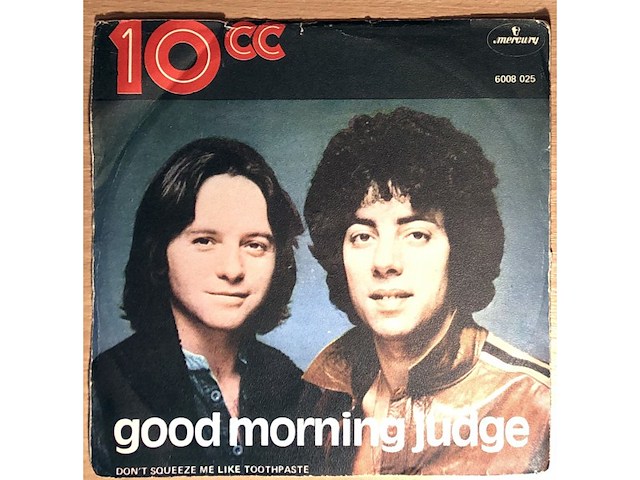 SP 10CC - Good Morning Judge (1977) VG/VG-, vrlo dobra