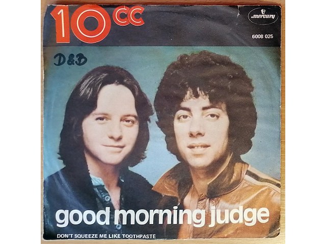 SP 10CC - Good Morning Judge (1977) NM/VG, odlična