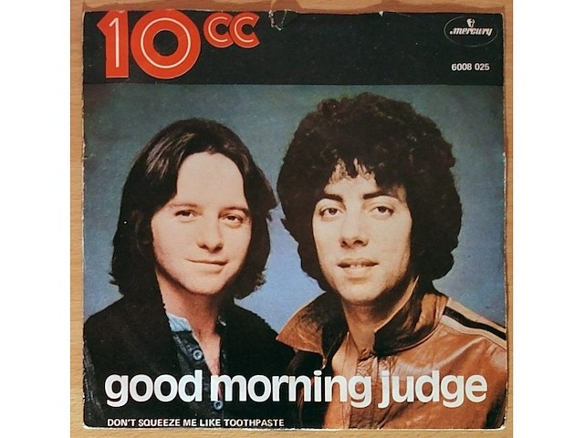 SP 10CC - Good Morning Judge (1977) VG+/VG, veoma dobra