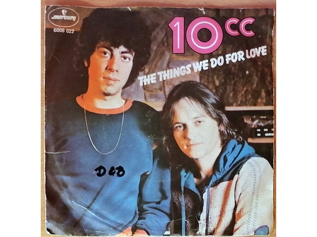 SP 10CC - The Things We Do For Love (1977) VG+/VG-