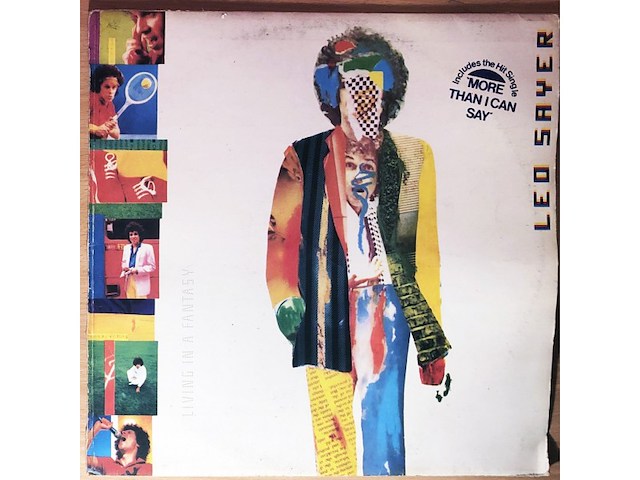 LP LEO SAYER - Living In A Fantasy (1981) VG/VG-