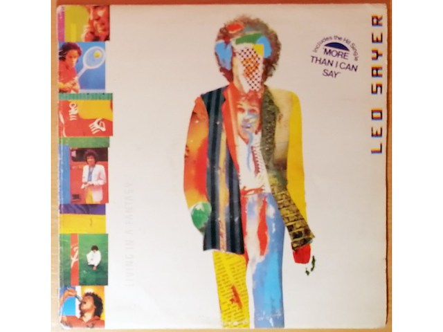 LP LEO SAYER - Living In A Fantasy (1981) VG+/VG