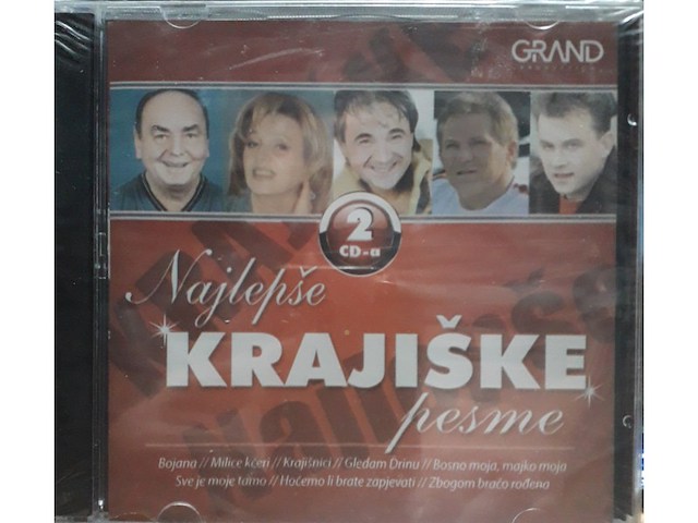 Najlepše krajiške pesme [2016] (2x CD) u Foliji