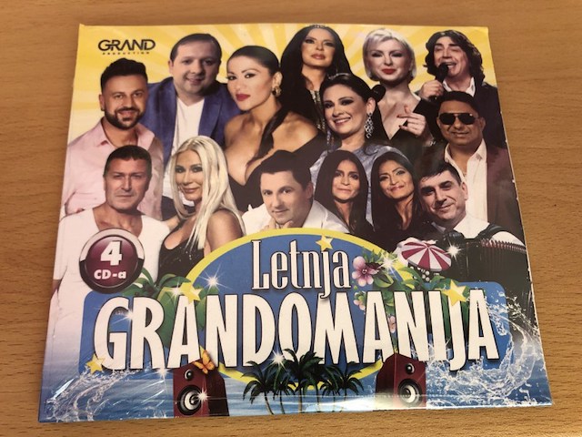 LETNJA GRANDOMANIJA 4CD u Foliji