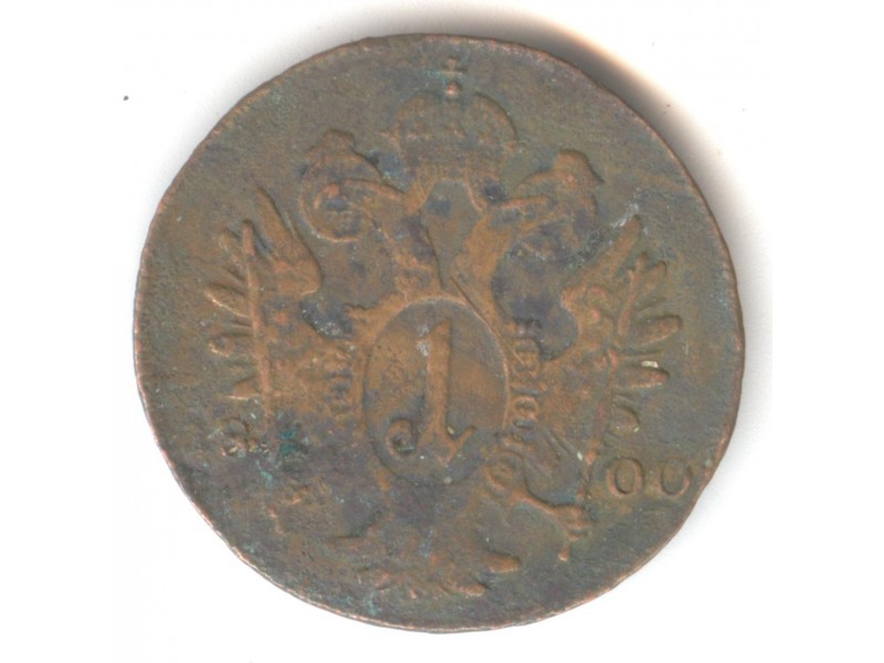 Austrija 3 kreuzer 1800 E