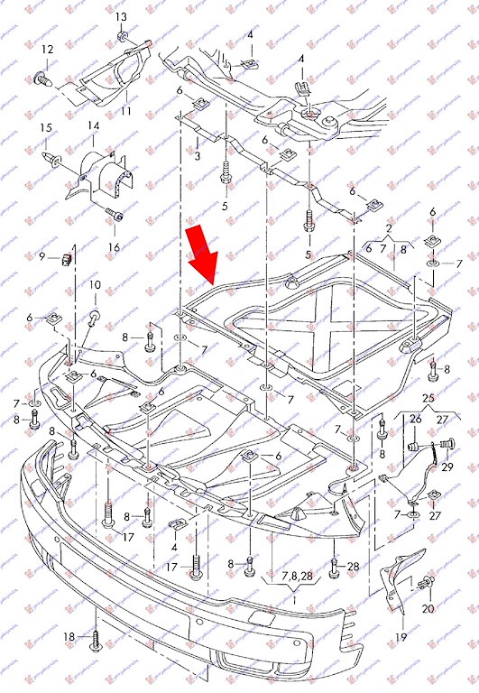 ZASTITA MOTORA ISPOD ALTERNATORA
