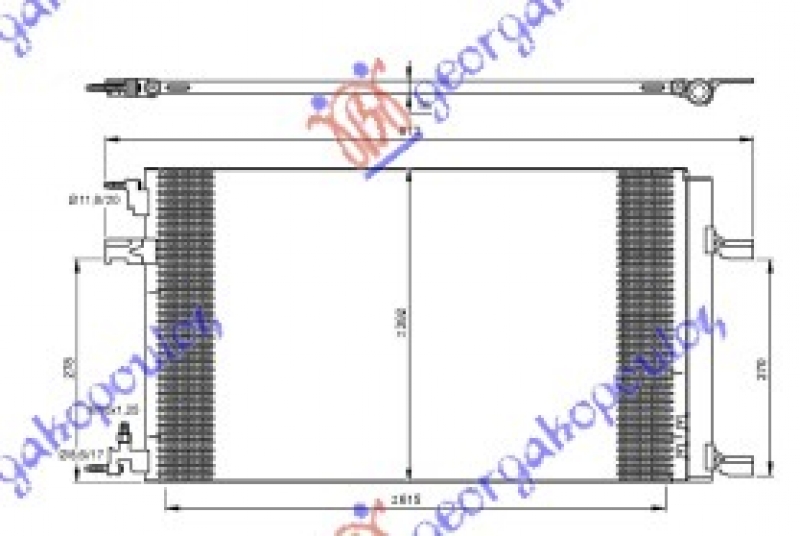 HL KLIME 1.4-1.6TURBO-1.7-2.0CDTi(63.5x3