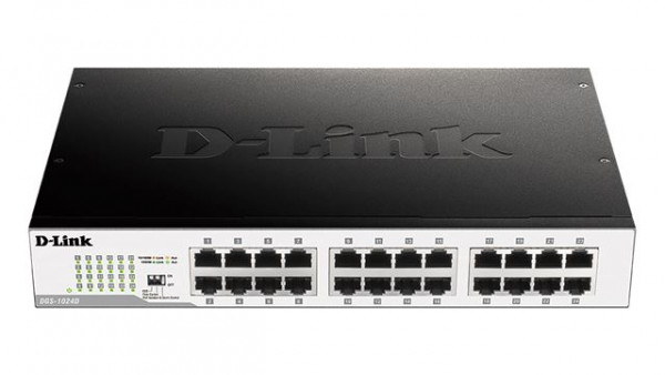 DLink Switch 24-Port Gigabit Unmanaged Desktop DGS-1024DE