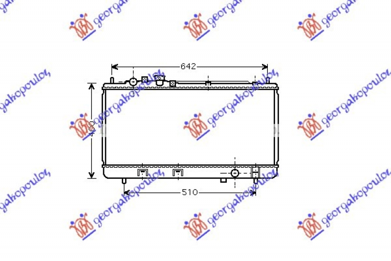 HLAD.MOTORA 1.3i16V 00-03+A/C(32.8x68.9)