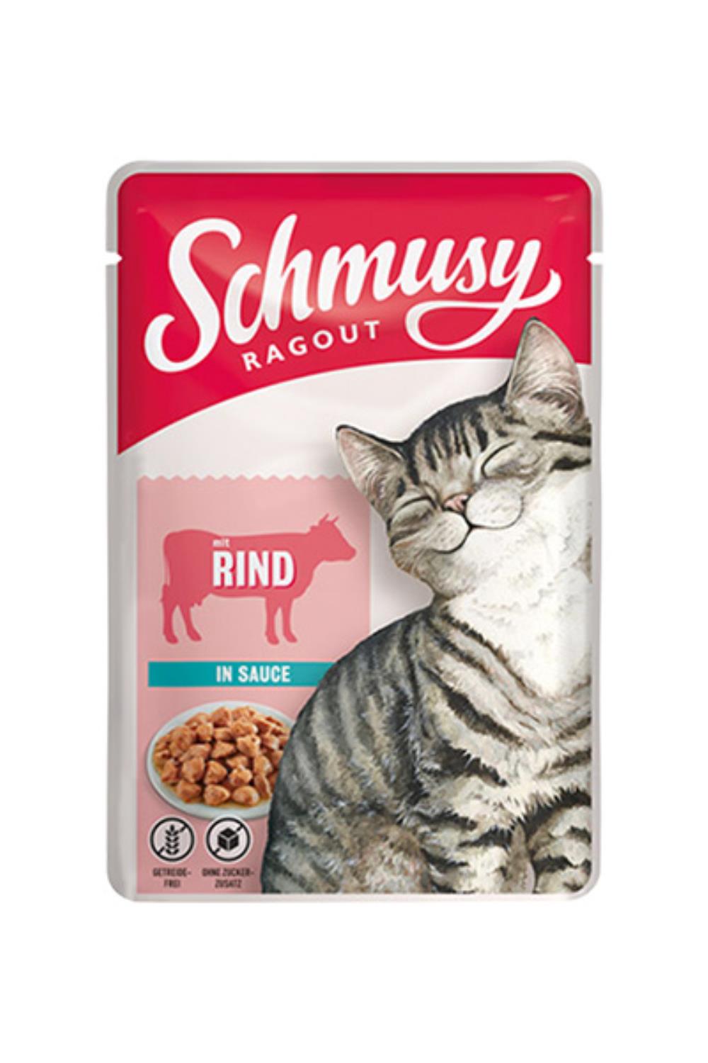 SCHMUSY Ragu govedina sosic za macke 100g