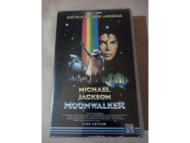 Moonwalker Michael Jackson - VHS