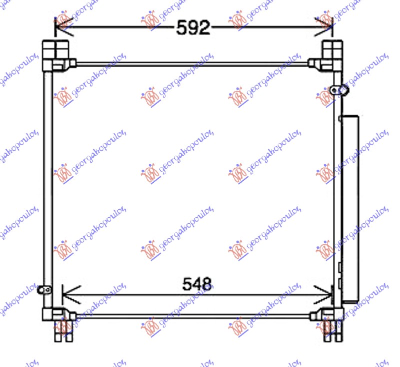 HLAD. KLIME 2.4-2.8 D DIZEL (575x510x12)