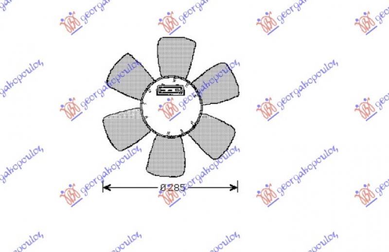 VENTILATOR (+A/C) (MOTOR+ELISA) BEN-DIZ