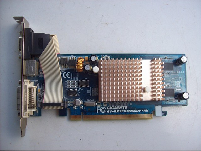 Gigabyte ATI X300 256 mb(128 mb windows 7) pci-e