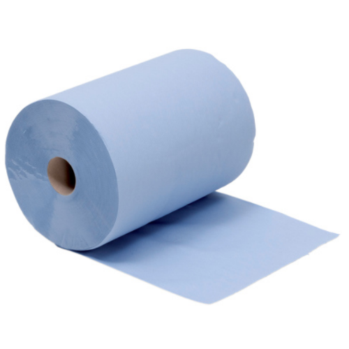 Wurth 3-slojni papir za brisanje ruku, plavi, rolna