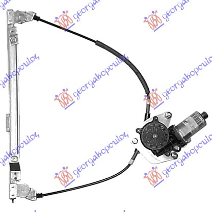 PODIZAC PREDNJEG PROZORA KUPE (A KVAL.) Leva str. RENAULT MEGANE COUPE-CABRIO (1996-1998) (OEM: 8200038151)