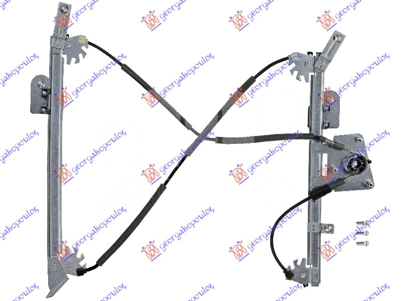 PODIZAC PROZORA 3 VRATA ELEKTRICNI (BEZ MOTORA) A KVALITET Desna str. BMW SERIES 1 (E82/88) COUPE/CABRIO (2007-2013) (OEM: 51337165596)