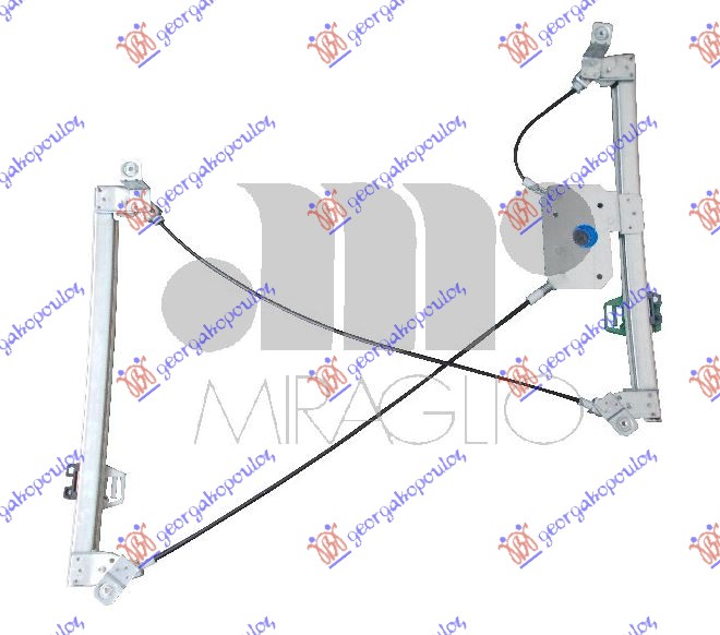 PODIZAC PROZOR 3 VRATA ELEKTRICNI (BEZ MOTORA) A KVAL Desna str. RANGE ROVER EVOQUE (2015-2019) (OEM: LR027350)