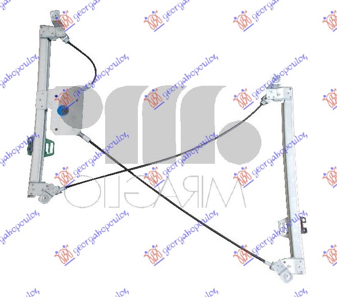 PODIZAC PROZOR 3 VRATA ELEKTRICNI (BEZ MOTORA) A KVAL Leva str. RANGE ROVER EVOQUE (2015-2019) (OEM: LR026710, LR067995)