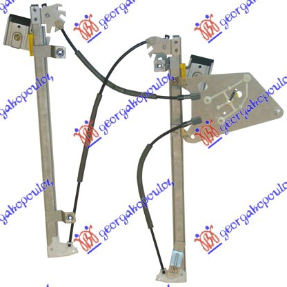 PODIZAC PREDNJEG PROZORA ELEKTRICNI BEZ MOTORA A KVALIT Leva str. OPEL MERIVA (2010-2014) (OEM: 5140093)