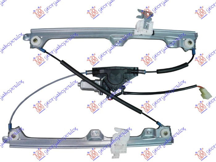 PODIZAC PREDNJEG PROZORA ELEKTRICNI 07 – (2 PIN) Desna str. NISSAN X-TRAIL (2001-2014) (OEM: 80730-JN20A, 80730JN20A)