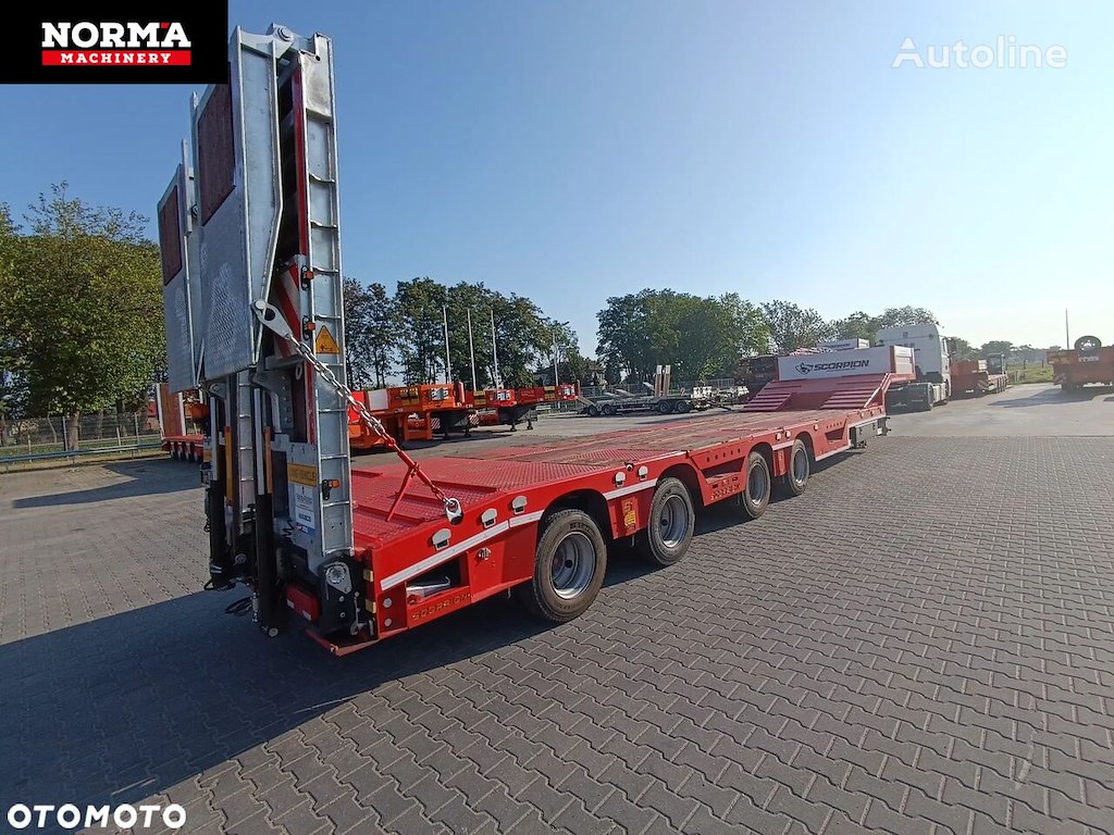 Nova Scorpion Trailer HKM4 poluprikolica sa niskom platformom