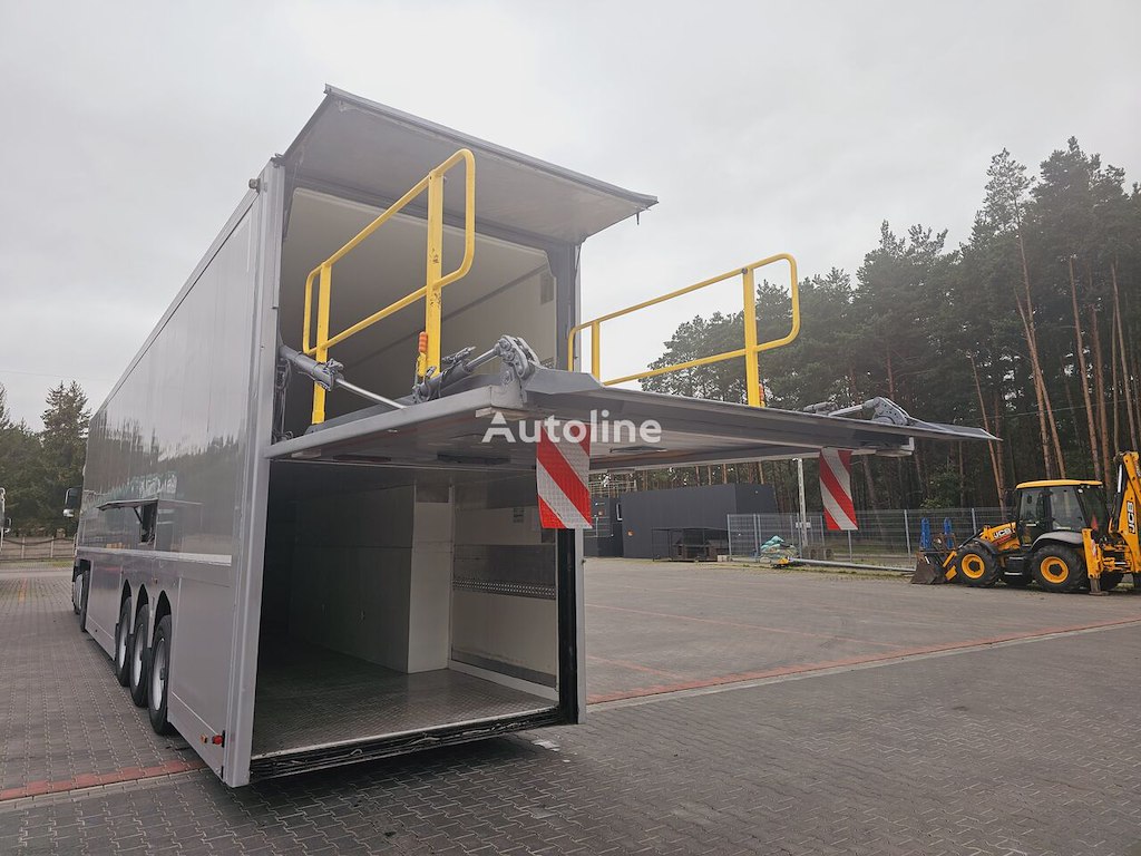 Langendorf DOUBLE LOADING FOR MOTOR COSMETICS Flexliner Inloader izotermna poluprikolica