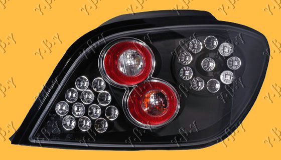 STOP LAMPA TUNING CRNA SET (LEXUS) PEUGEOT 307 (2005-2007)