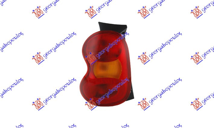 STOP LAMPA 98-02 CABRIO ULO Leva str. SMART FORTWO (1998-2007) (OEM: 0001729V008000000)