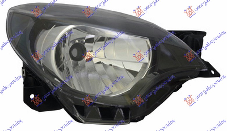 FAR ELEKTRICNI CRNI (TYC) Desna str. RENAULT TWINGO (2012-2014) (OEM: 260102893R)