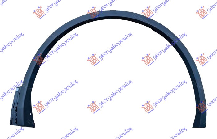 PLASTICNI RUB PREDNJEG BLATOBRANA R-LINE Desna str. VW TIGUAN (2020-) (OEM: 5NA854732F, 5NA854732F 9B9, 5NA854732F9B9)