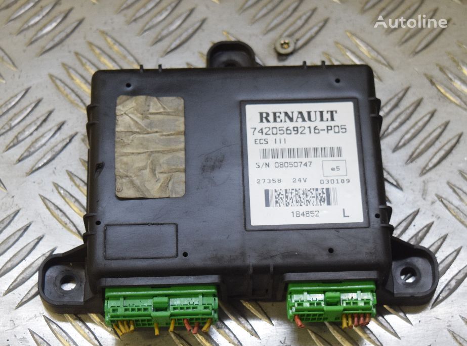 Renault MODUŁ STEROWNIK KOMPUTER ECS DXI 7450569216-p05 putni računar za Renault kamiona