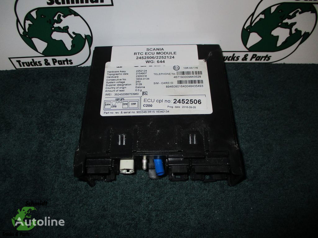 Scania /2252124 RTC ECU MODULE 2452506 za kamiona