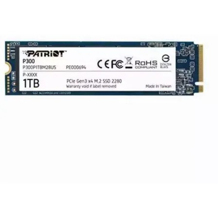 SSD M.2 NVMe 1TB Patriot P300 2100MBs/1650MBs P300P1TBM28-ext