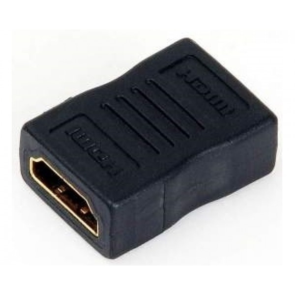 E-GREEN Adapter HDMI (F) - HDMI (F) crni