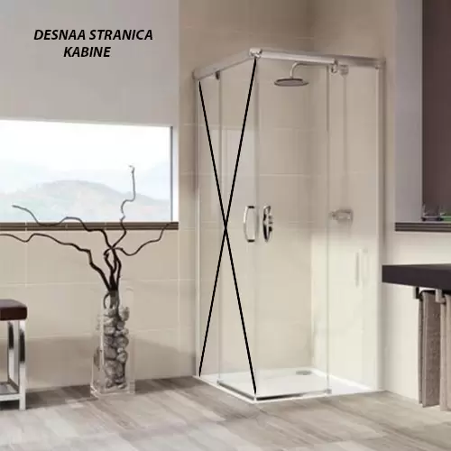 HUPPE AURA ELEGANCE 1/2 KLIZNA VRATA 130 DESNA POLOVINA 403713087321