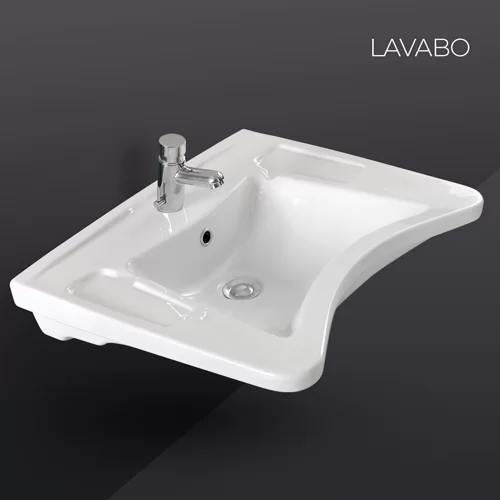 KERAMIKA LESKOVAC Lavabo Viktoria 600 Invalidska KLVL013