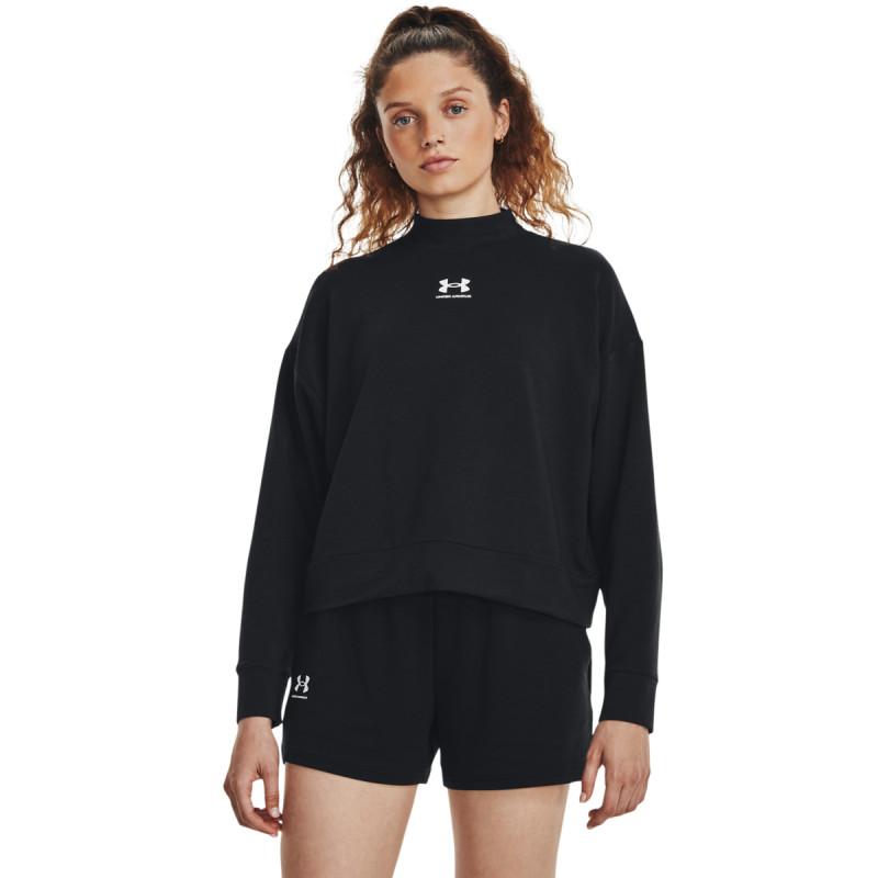 Under Armour Women's UA Rival Terry Mock Crew