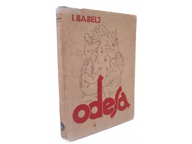 Isak Babelj - ODESA (1930) omot Pavle Bihalji