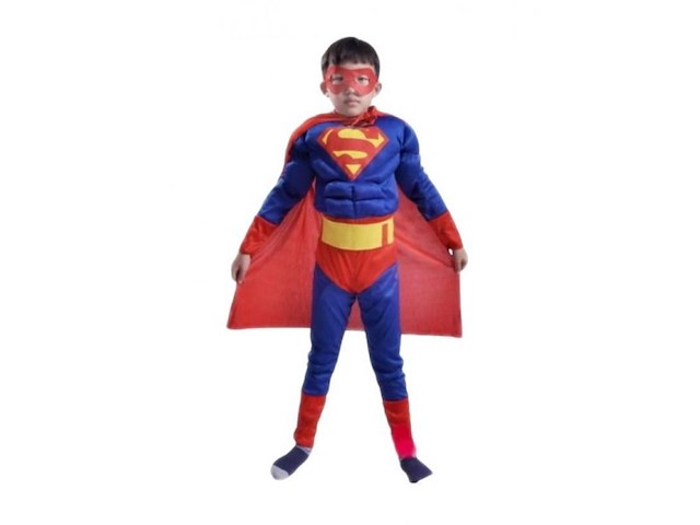 Kostim SUPERMAN sa Mišićima za Dečake