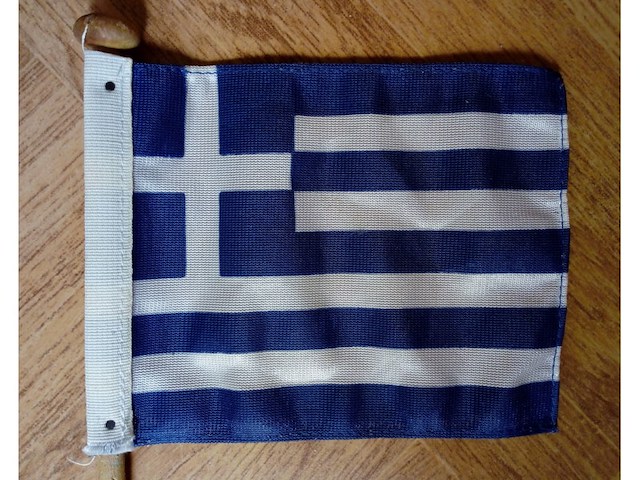 Zastavica Grčke 13 x 12 cm